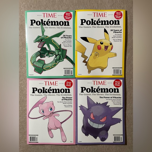 time magazine pokemon | Toys | Time Magazine Pokmon Collectors Set ...